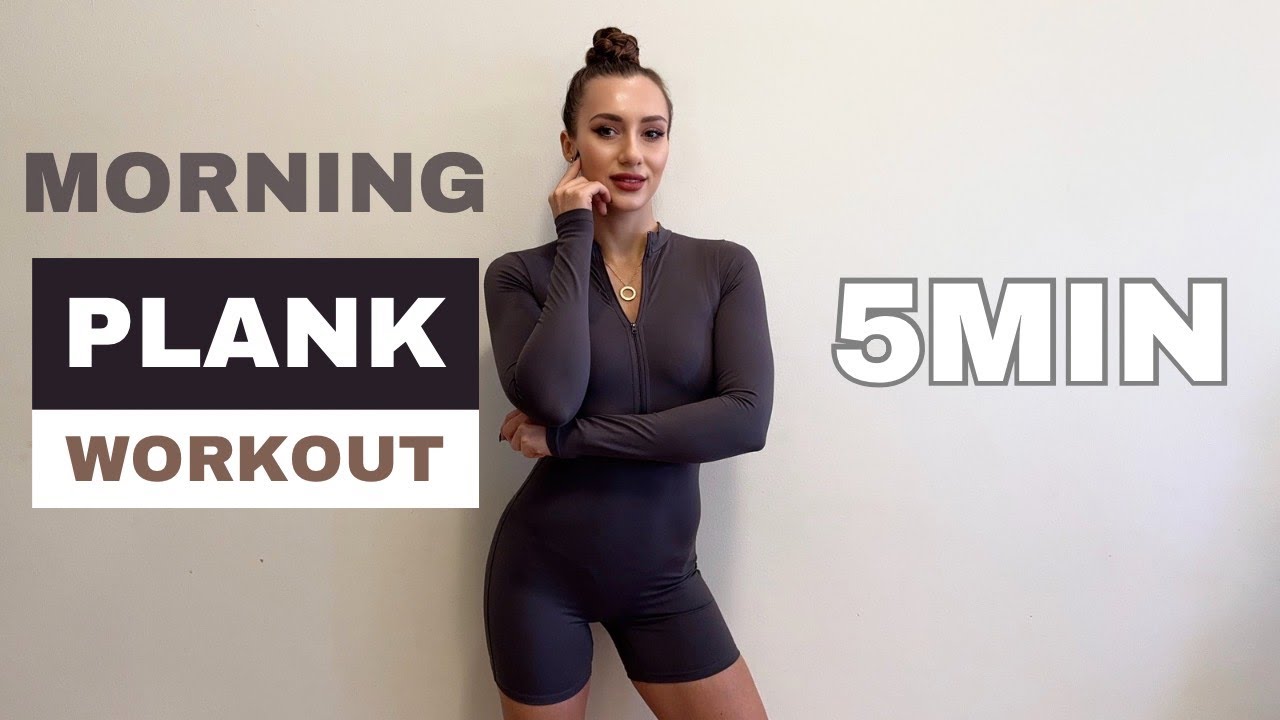 5 MIN Morning Plank Workout for Total Body Strength - YouTube
