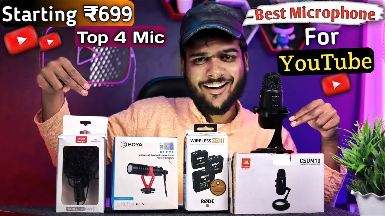 Cheap Budget Microphones Starting 699₹ To 30000₹ Review | Allrounder ...