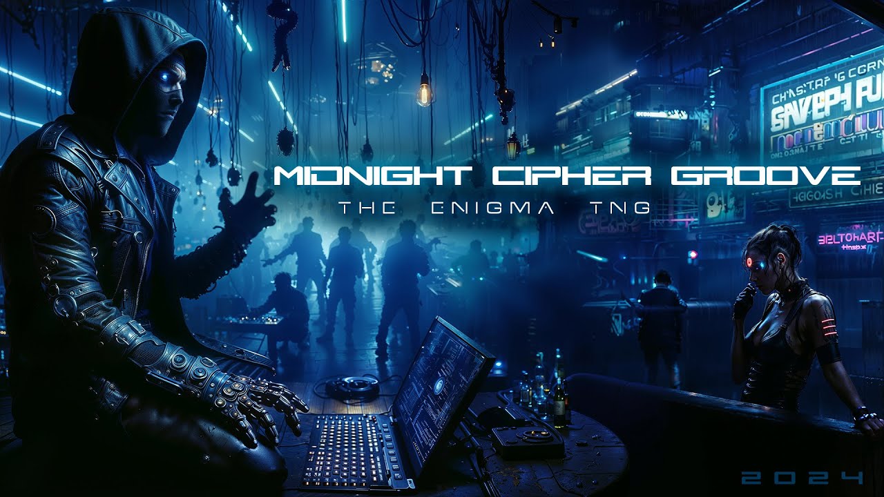 Cyberpunk / EBM / Electronica - "Midnight Cipher Groove" - The Enigma TNG - YouTube