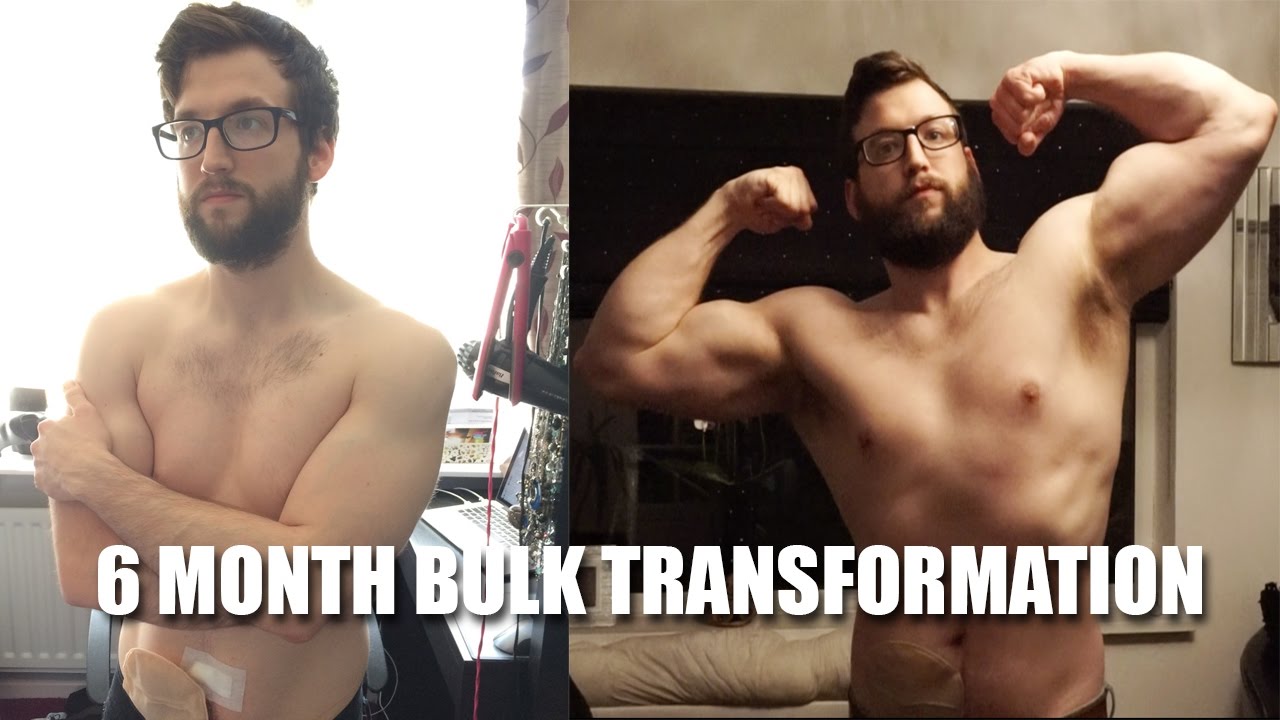 6 Month Bulk Transformation | 1 Rep Max's | Life with Crohn's & Colitis ...