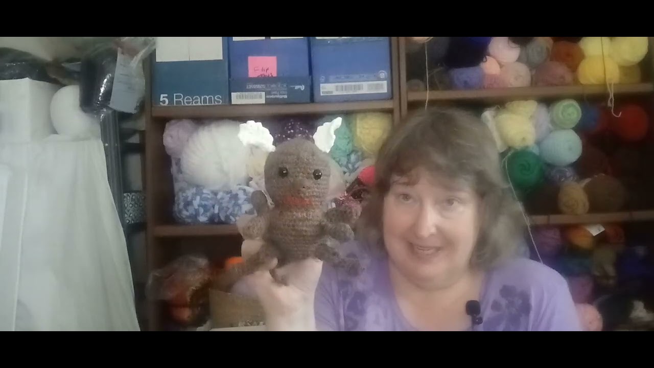 I finished my scrap yarn challenge! - YouTube