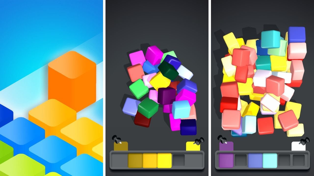 Color Tone Puzzle 🟡🧩🔴 Mobile Gameplay iOS | Mobile Game - YouTube