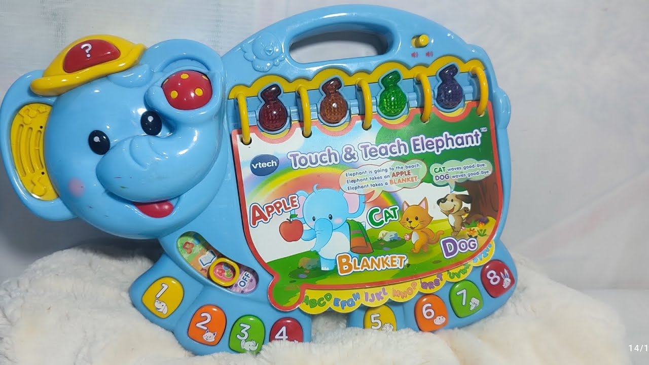 vtech elephant book .all in one .really helpful for children price 2500 ...
