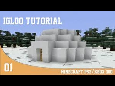 Tuto minecraft igloo - YouTube