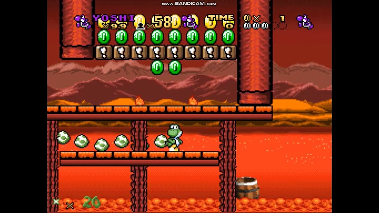 Yoshi's Strange Quest Mellow Mode - Fiery Boardwalk (Normal Exit) - YouTube