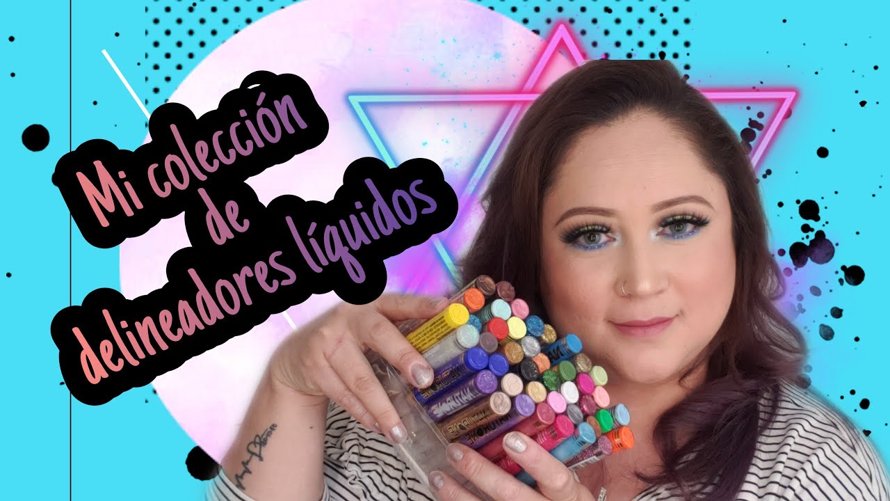 Mi colección de delineadores líquidos/Alma Makeup 🤩 - YouTube