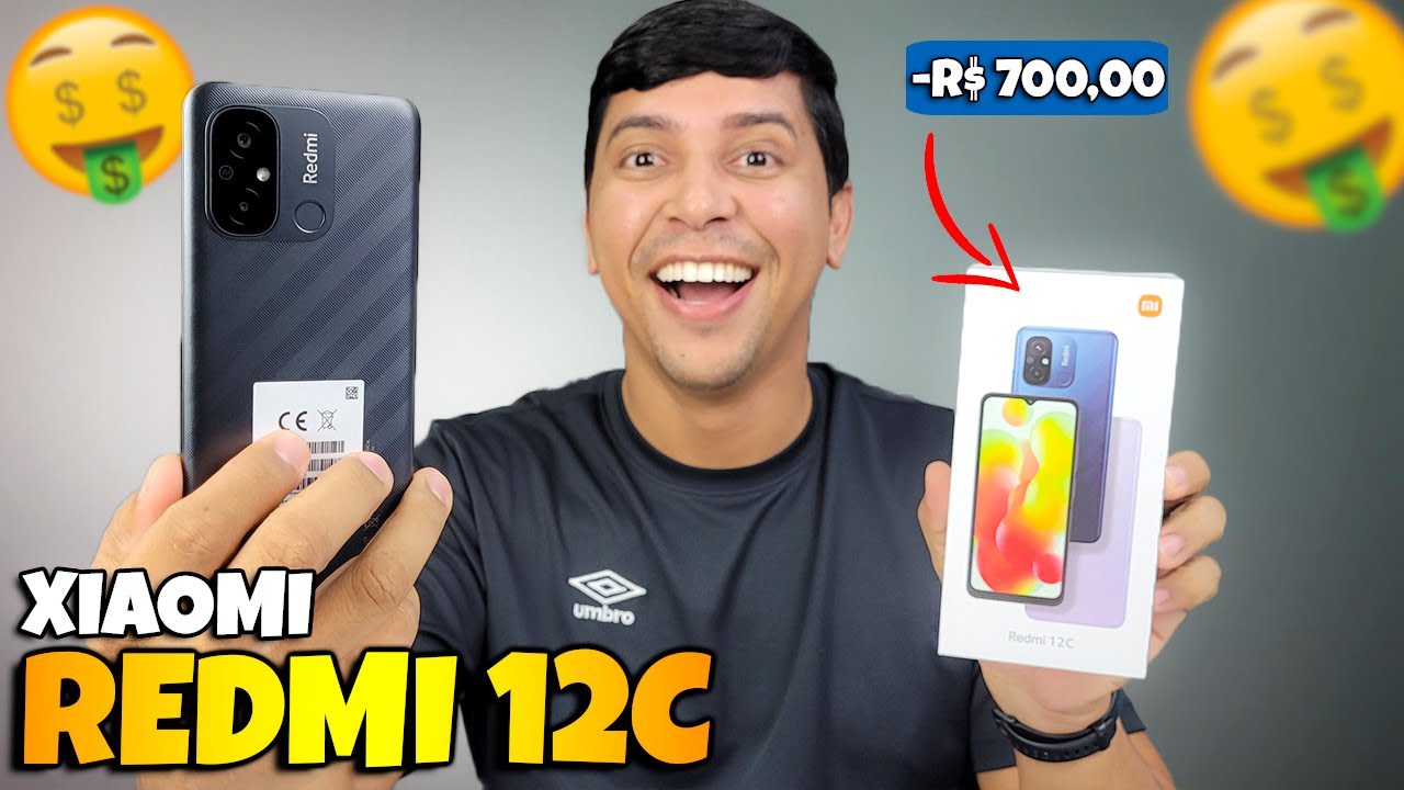 Xiaomi Redmi 12C | Um Smartphone BOM e BARATO, ideal pra quem NÃO QUER ...