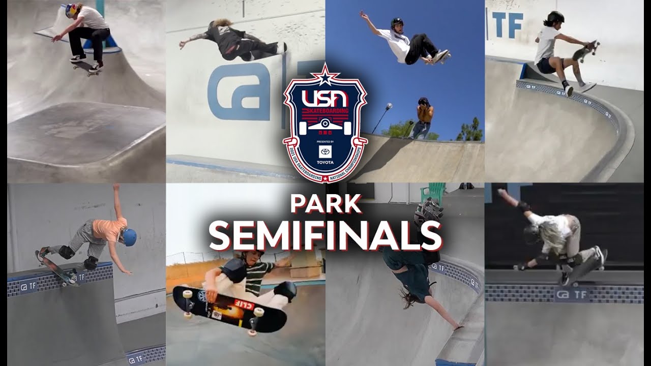 PARK SEMIFINALISTS | 2021 USA SKATEBOARDING NATIONAL CHAMPIONSHIPS ...