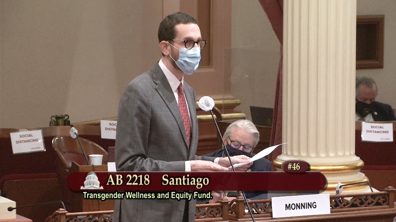 Senator Scott Wiener Stands Up for Trans Kids - YouTube