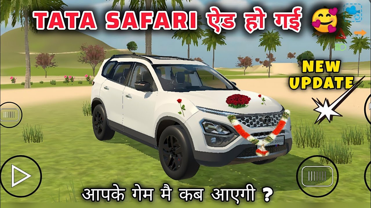 Tata Safari add हो गई 🤑 | indian vehicles simulator 3D new update ...