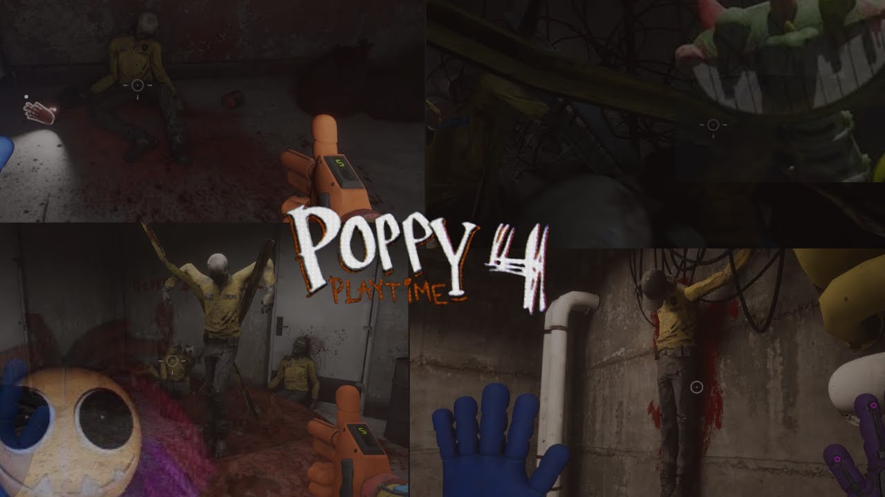 Poppy playtime chapter 4 : dead bodies - YouTube