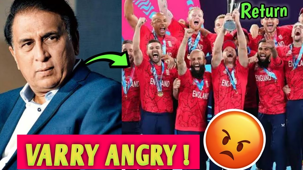 Sunil Gavaskar Varry Angry On " ENGLAND🥵 CRICKET BORD" , - YouTube