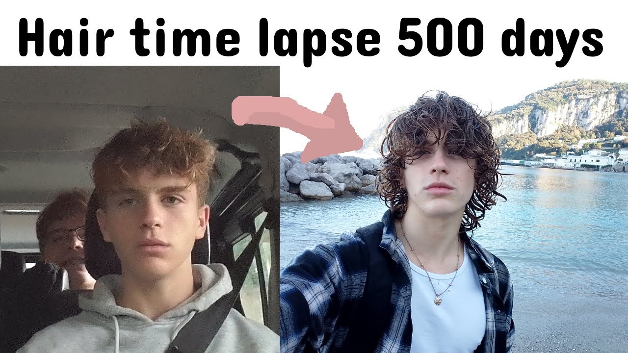 TIME LAPSE - 500 Days Hair Growth - YouTube
