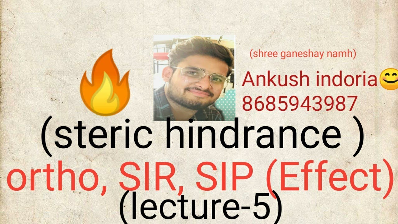 Ortho, SIR, SIP (Effect) lecture-5 - YouTube