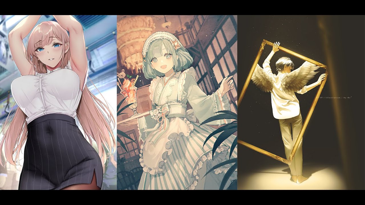 Pixiv Daily Top 【12】 - YouTube