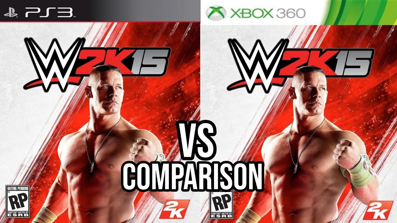 WWE 2k15 PS3 Vs Xbox 360 - YouTube