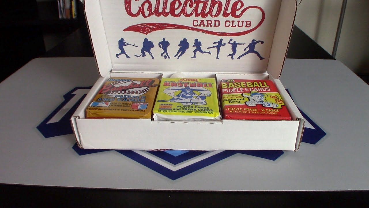 Collectible Card Club Box Review for Month #2 | Vintage Baseball ...