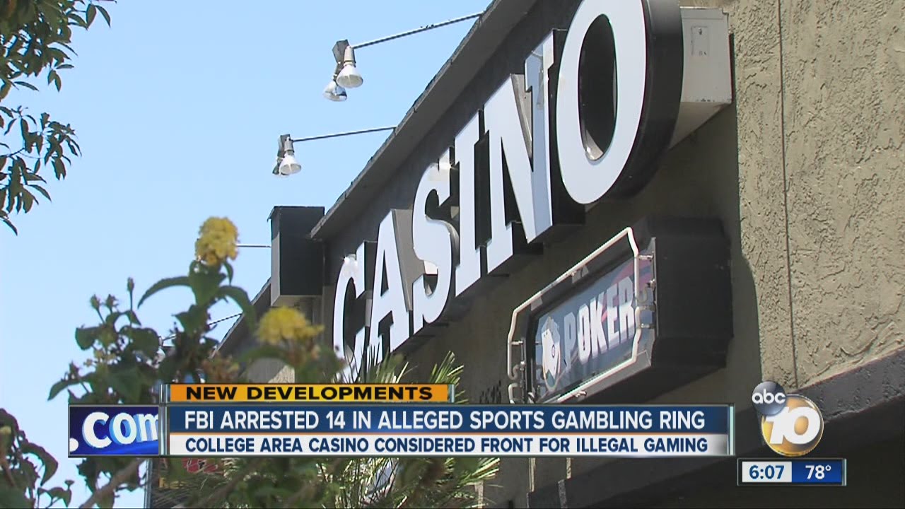 FBI arrested 14 in alleged sports gambling ring - YouTube