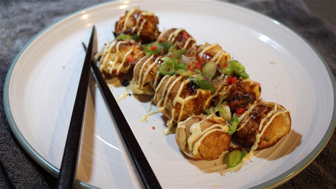 Takoyaki (Japanese fried octopus balls) | Acquired Taste EP. 23 - YouTube