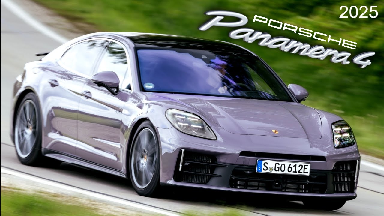 2025 Porsche Panamera 4 E-Hybrid Comes With 463 Horsepower - YouTube