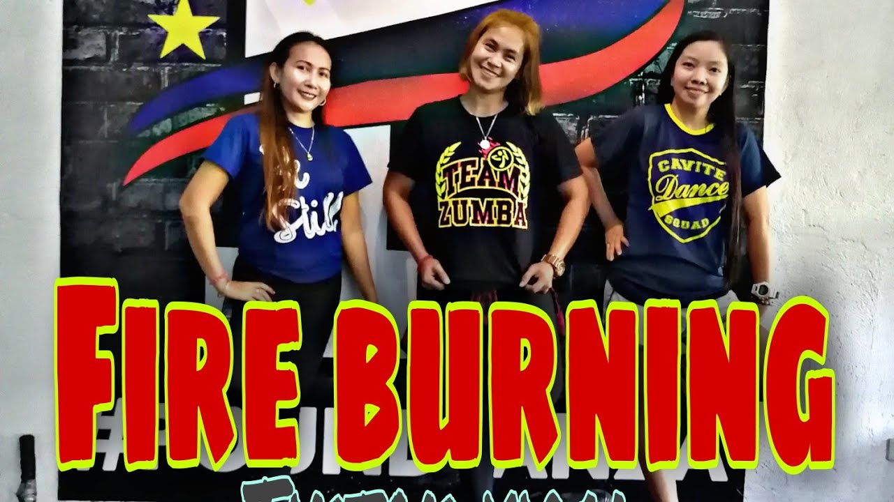 FIRE BURNING | TIKTOK VIRAL | ZUMBA DANCE FITNESS - YouTube