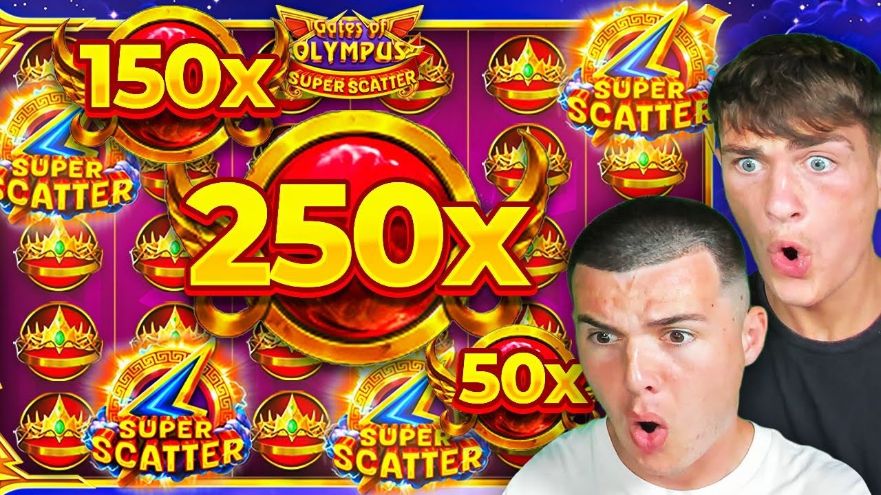 OUR BIGGEST WIN EVER ON GATES ON GATES OF OLYMPUS SUPER SCATTER (250X ...