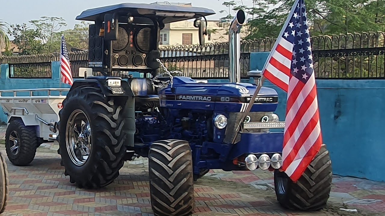 modified farmtrac 60 ( Jony thakur ) - YouTube