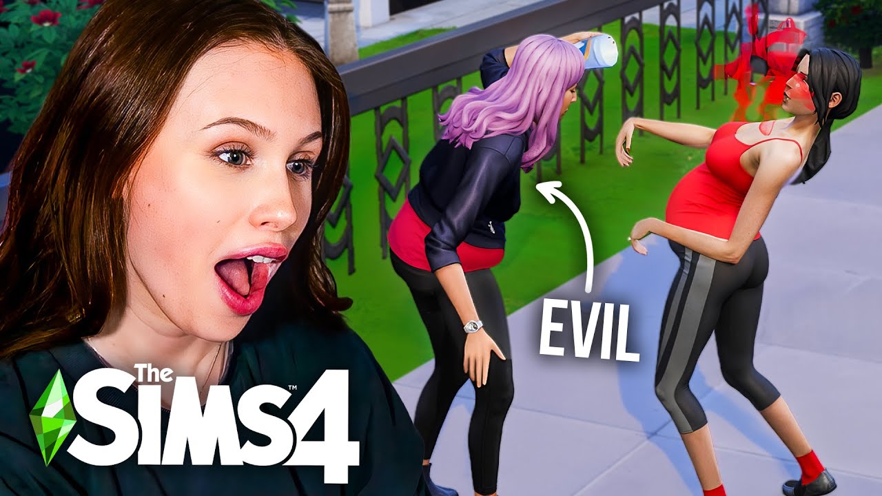 I Created The Most Evil Sim... (Sims 4) - YouTube