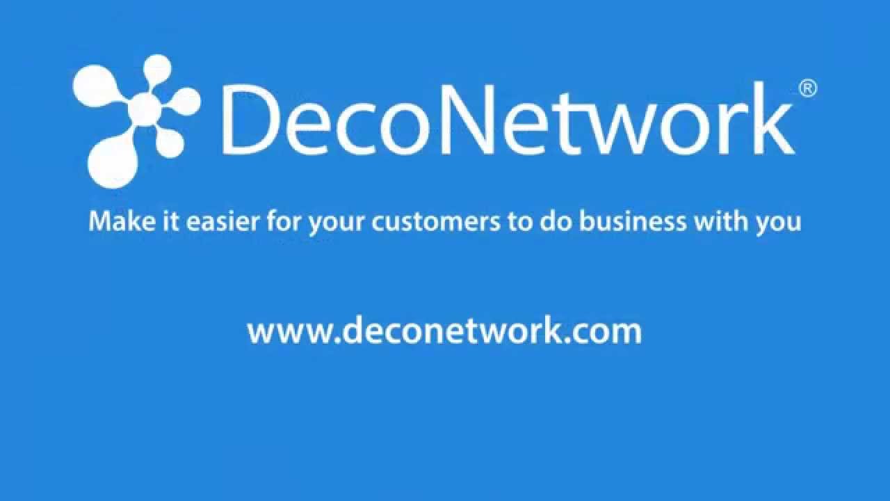 The Power Of DecoNetwork's Business hub - Production - YouTube