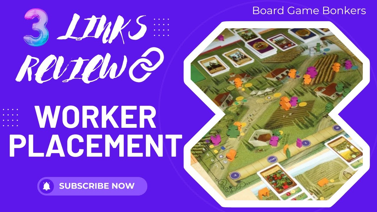 3 Links Review - Worker Placement - YouTube