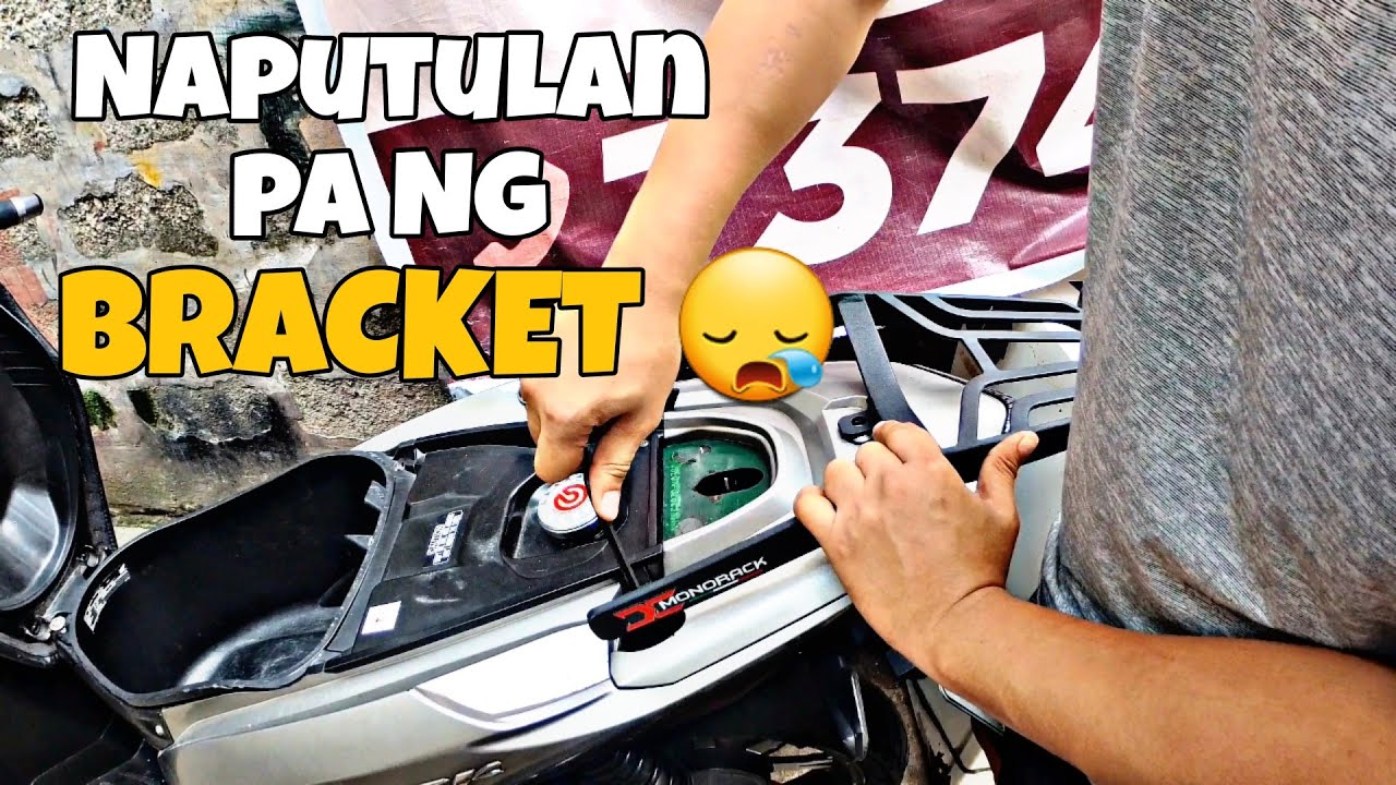 DC MONORACK BRACKET Honda Click Game Changer - YouTube