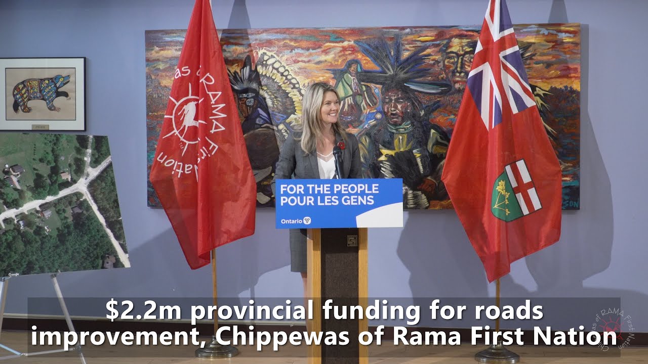 Ontario Announces Funding for Roads Upgrades, Chippewas of Rama First ...