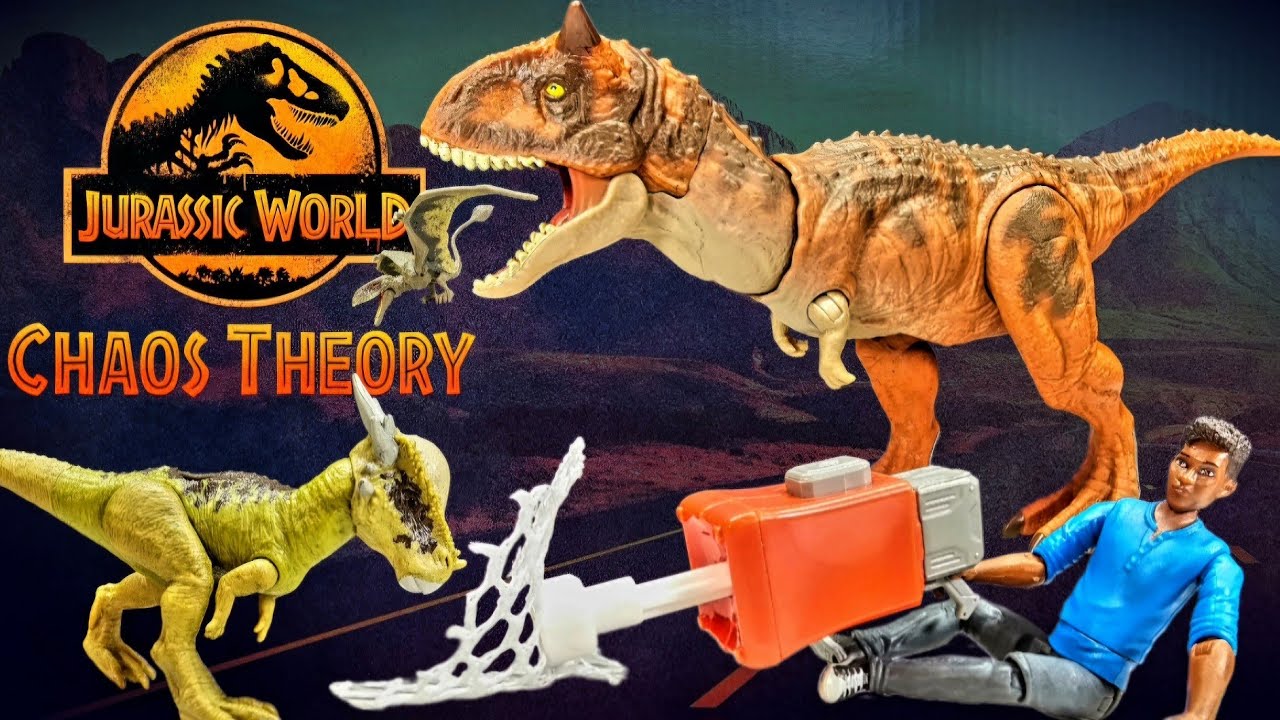 Mattel Jurassic World Chaos Theory Darius Adventure Pack Review ...