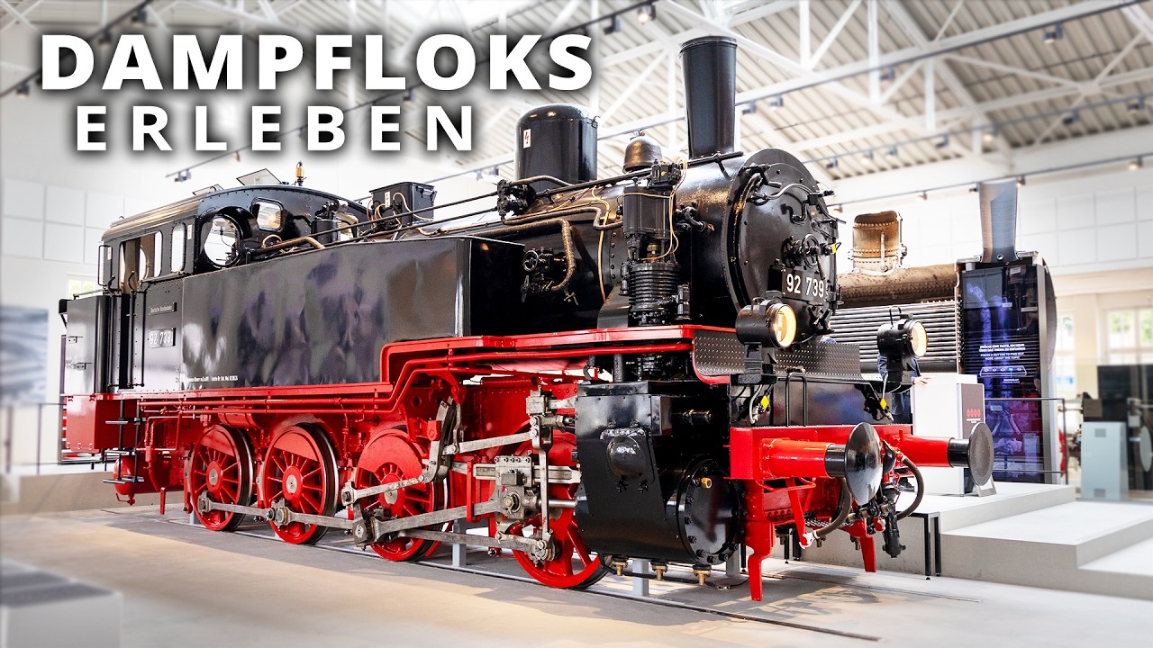 zu Besuch in der Dampflok Erlebniswelt in Meiningen - YouTube