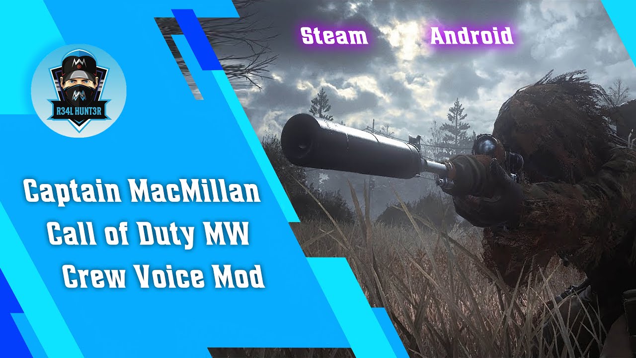 Wot Blitz Mod | Call of Duty Modern Warfare Cpt. Macmillan Crew Voice ...