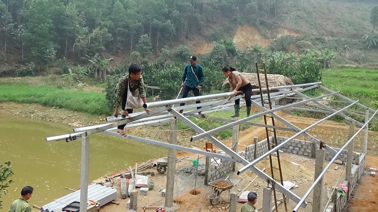 Preparing to Raise Pigs? Learn How to Build and Frame Their House - YouTube