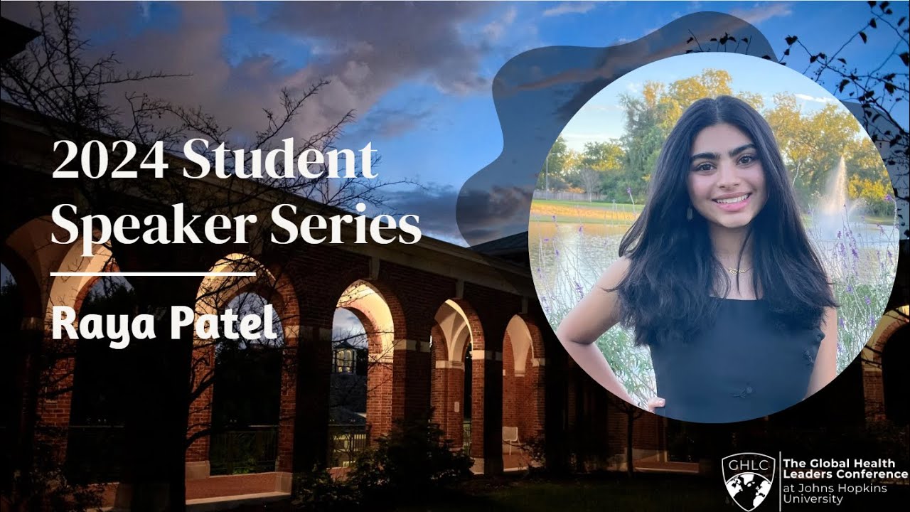 Raya Patel presents on Accent Bias and Implications on Global Health I 2024 GHLC at JHU - YouTube