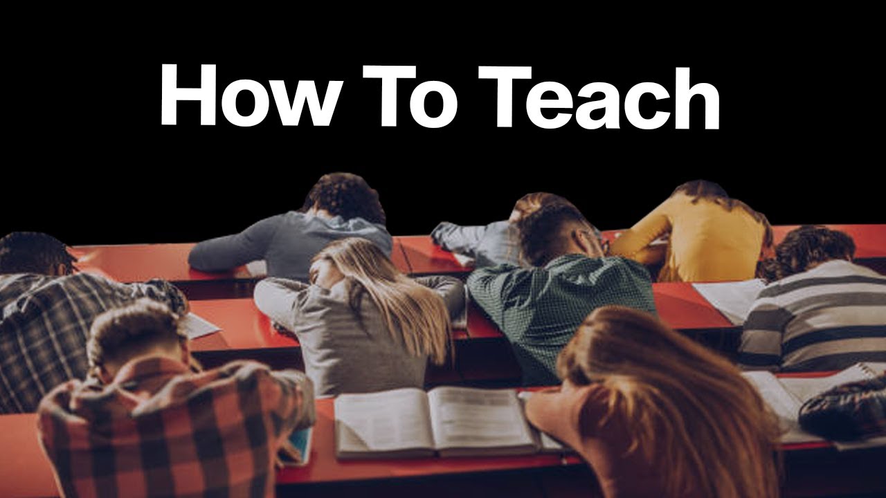 The Best Way To Teach New Skills. - YouTube