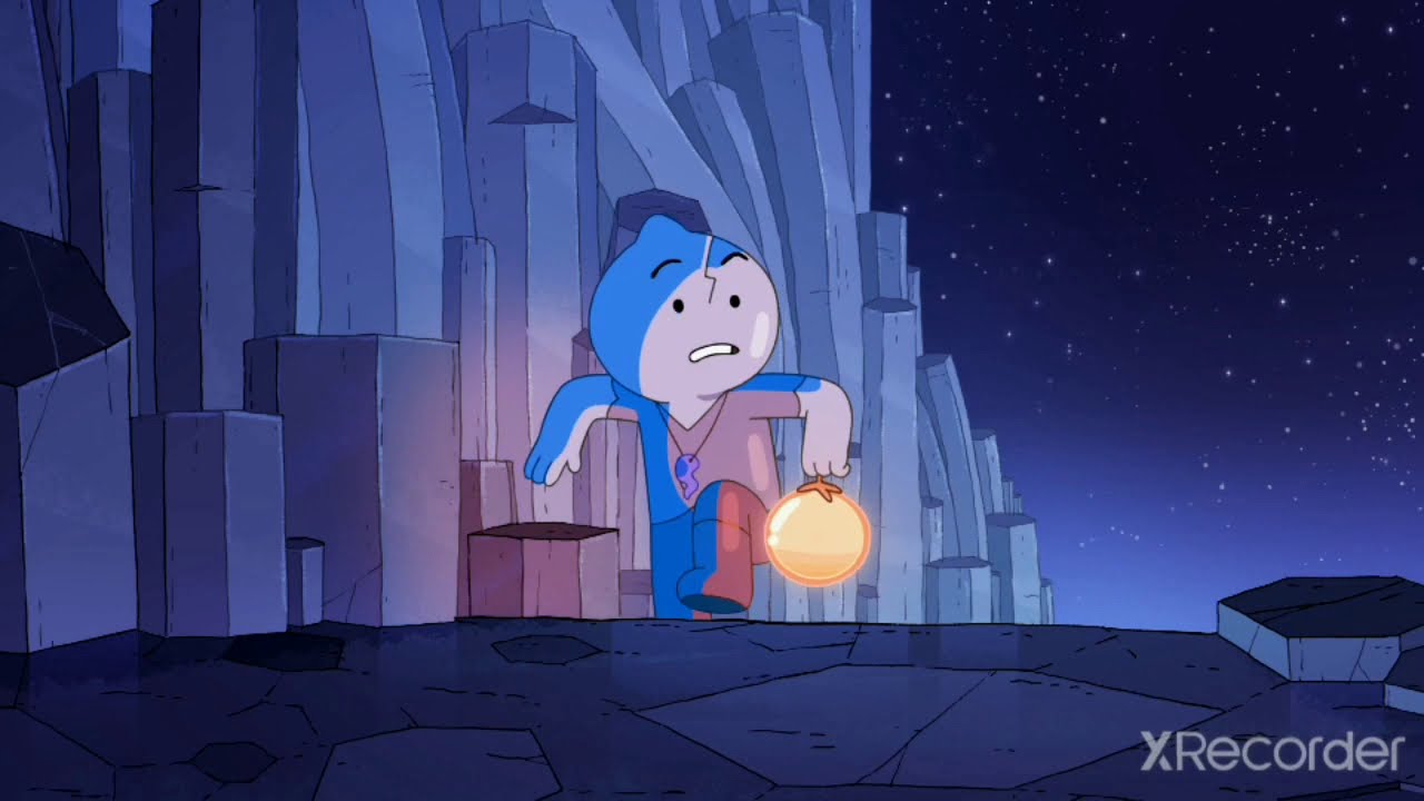Glassboy upsets Larvo from Adventure Time Distant Lands: Obsidian - YouTube