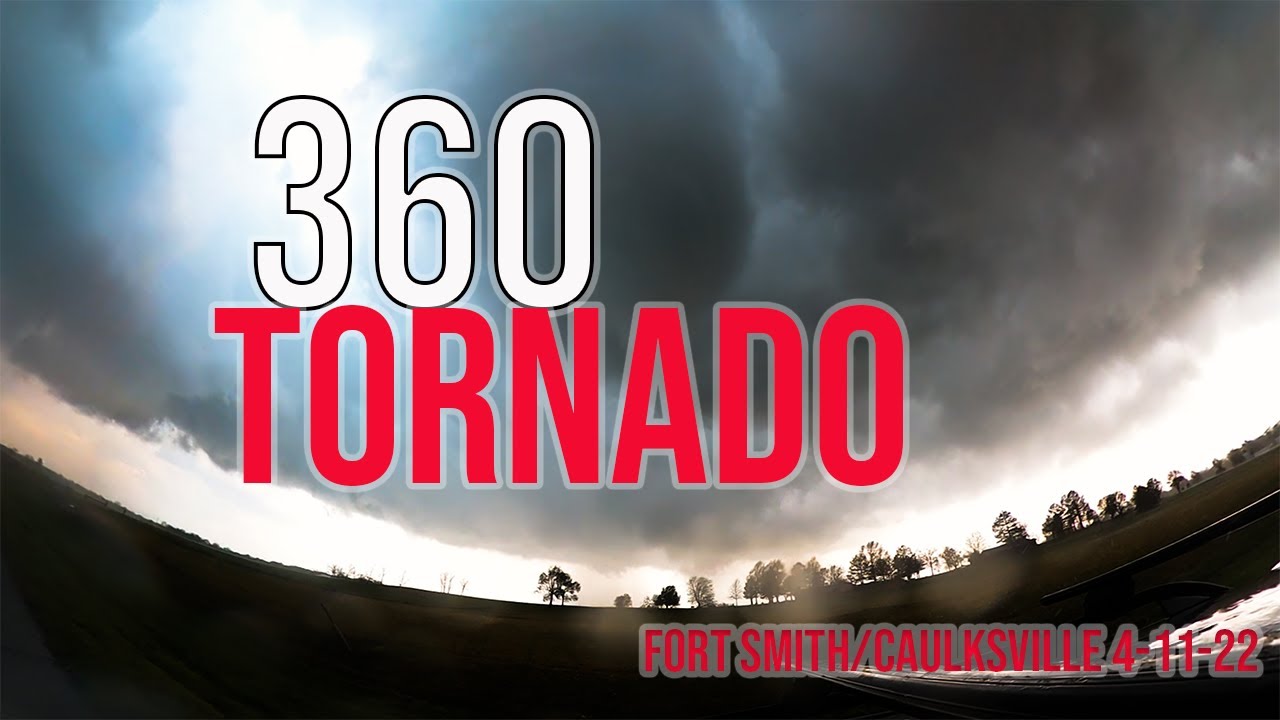 360 (VR) TORNADO Cinnamon Bun Intercept FORT SMITH, AR - YouTube