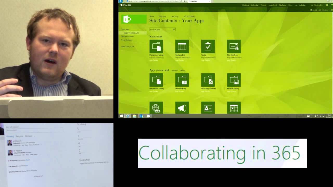 How to Collaborate in Office 365 - YouTube