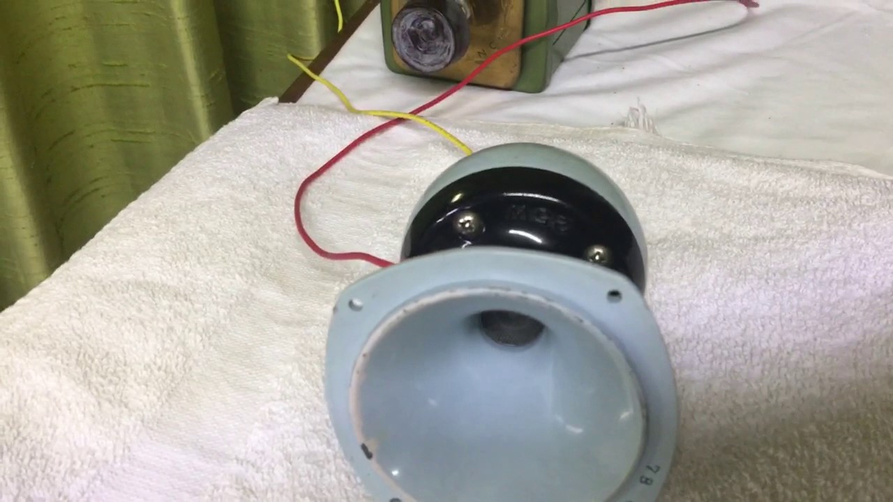 Test of Lafayette/Pioneer HW-7 Super Horn Tweeter - YouTube