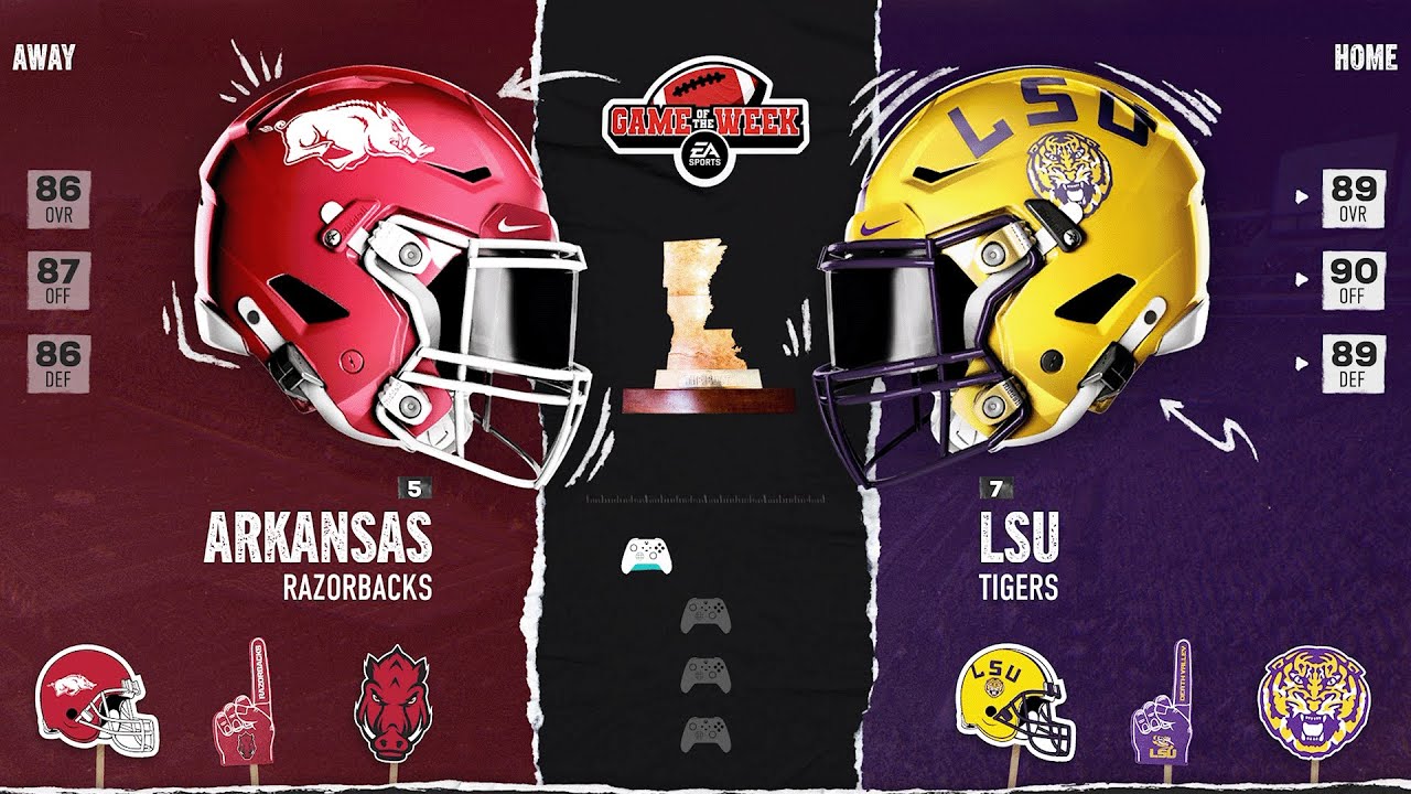 GAME OF THE YEAR - College Football 25 Arkansas Razorbacks Dynasty ...