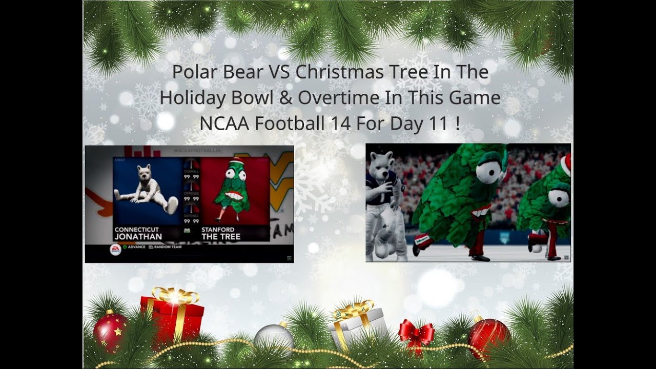Polar Bear VS Christmas Tree In The Holiday Bowl & Overtime In This ...