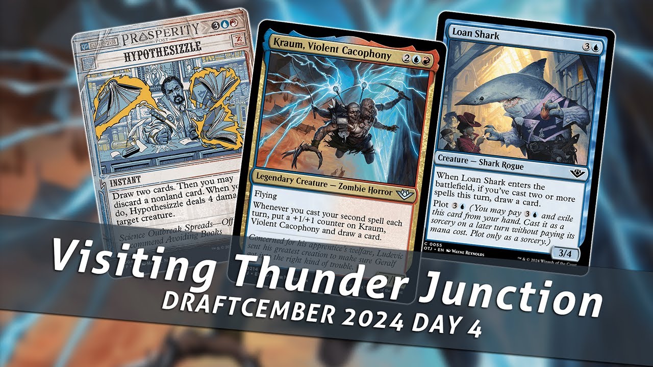 DRAFTCEMBER 2024 DAY 4 - MTG Foundations Magic Draft - YouTube