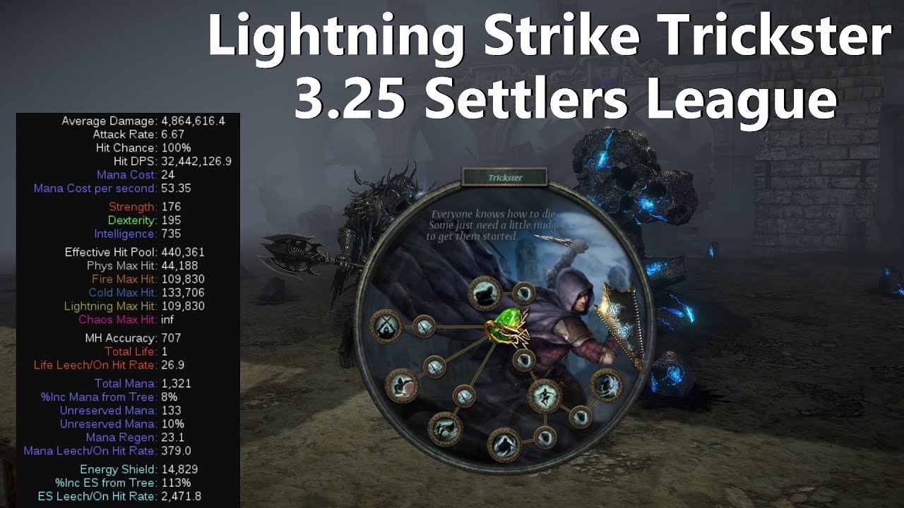 Lightning Strike Trickster Guide | PoE 3.25 - YouTube