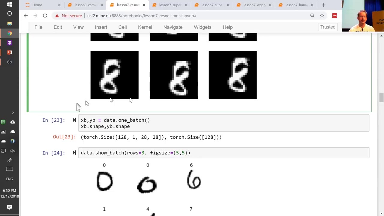 1- 7 Lesson 7 Deep Learning 2019 Resnets from scratch; U net ...