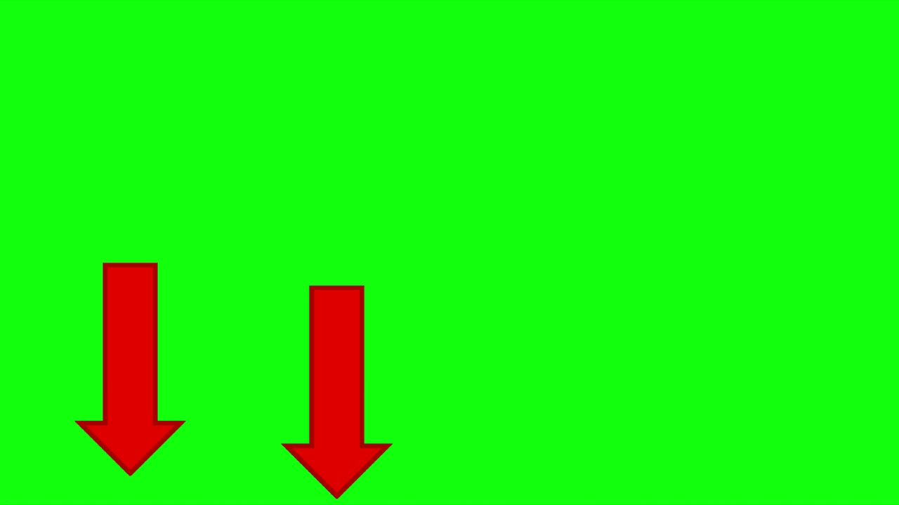 arrow green-screen - YouTube