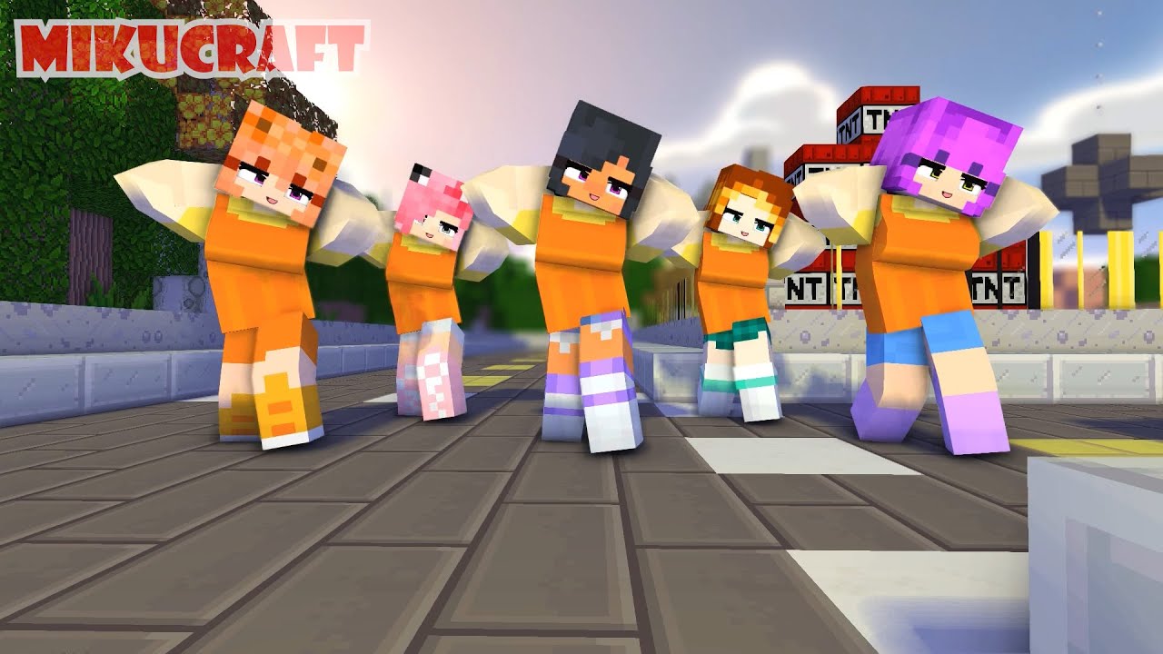 caramell dansen wolf aphmau tutu kc, mia, aphmau and friends ...