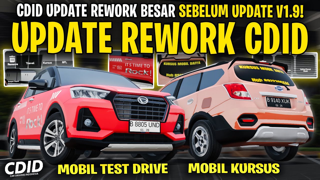REVIEW MOBIL BARU BAGUS DI UPDATE REWORK CDID V1.8 ! COCOK BUAT RP ...